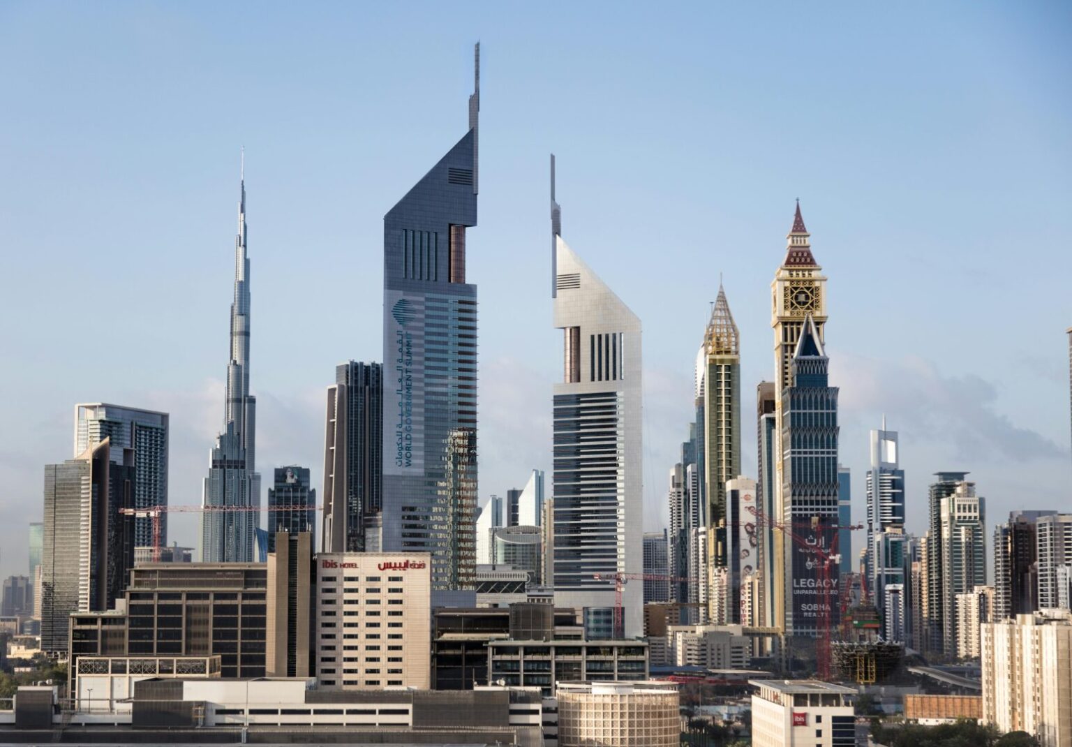 Almas Tower : la hauteur de cette merveille architecturale