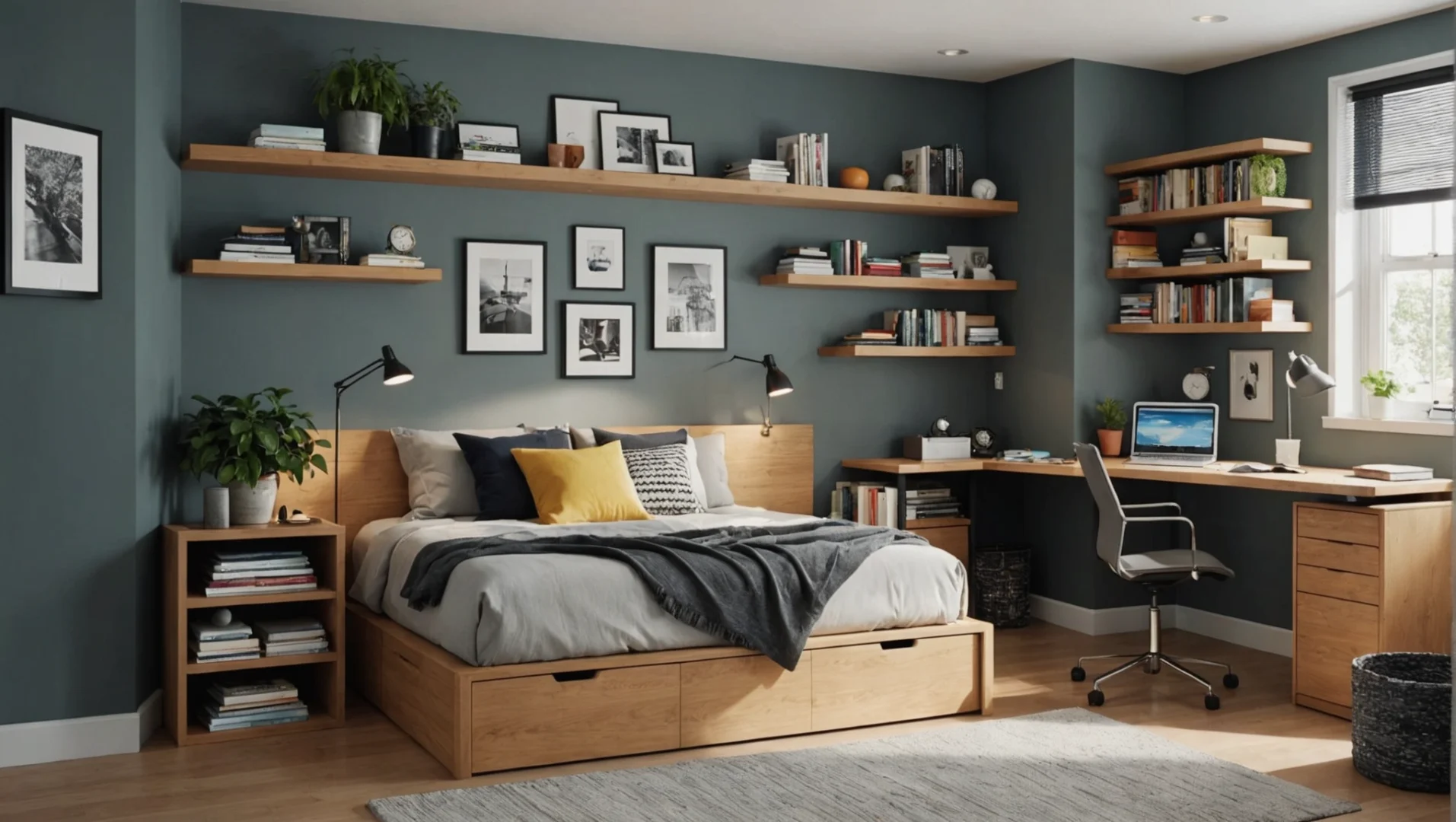 Maximiser l'Espace: Aménagement Efficace pour Petites Chambres