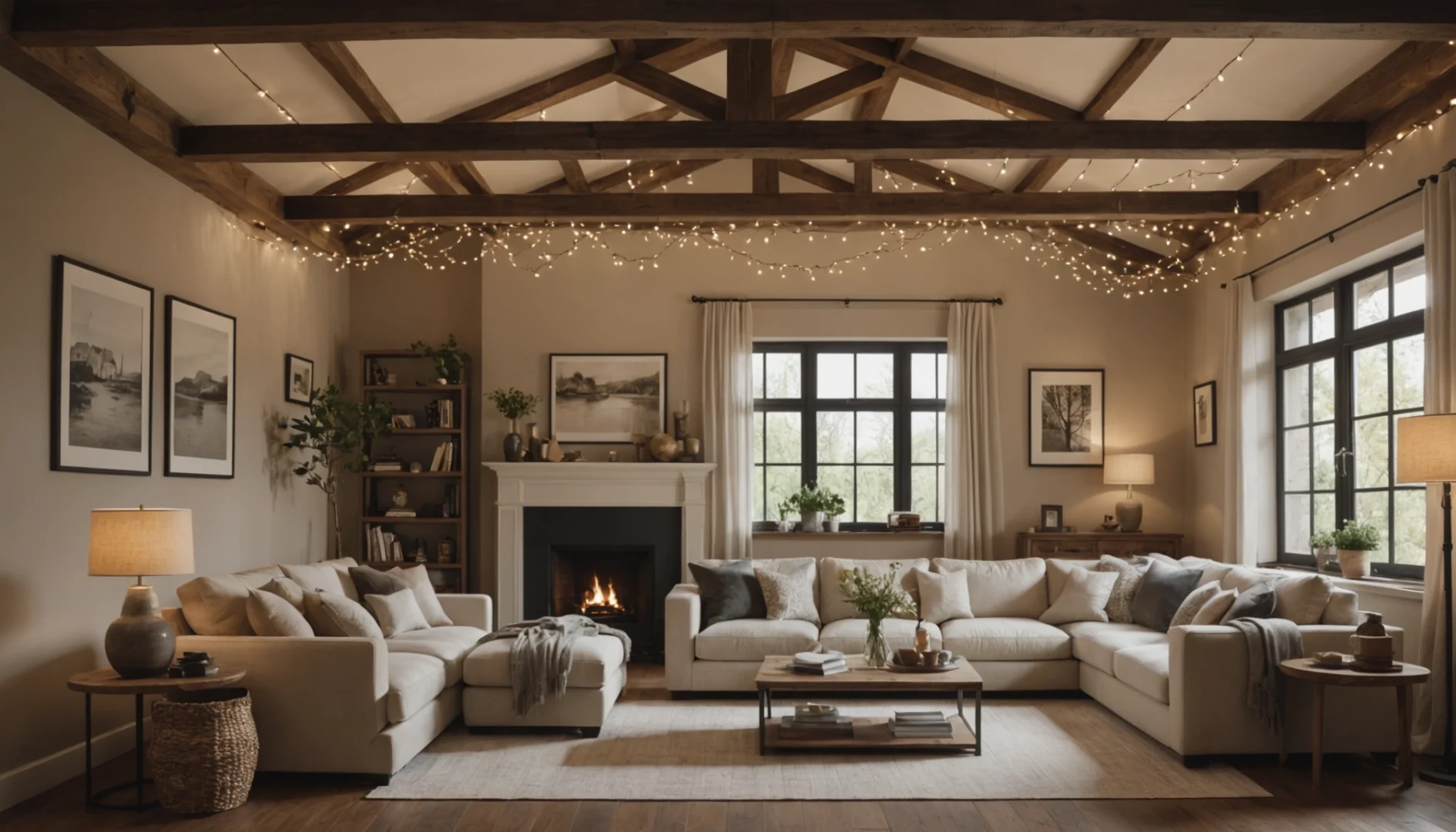 Transformer vos poutres apparentes : astuces créatives